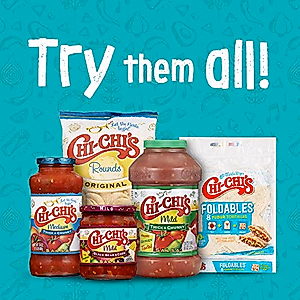 CHI-CHI'S Fiesta Mild Salsa Con Queso Dip, 15 Ounce (Pack of 12)