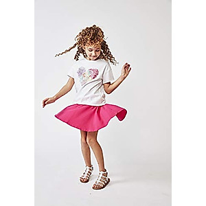 Simple Skater Skort|Pink Peacock|S (7/8)