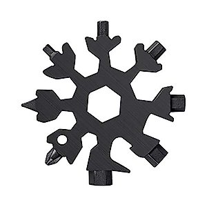 Men Gifts for Christmas Stocking Stuffer, 18-in-1 Snowflake Multi Tools Cool Gadgets Gift for Men Dad Him Husband Bro on Christmas, Valentine Day, Fathers Day, Birthday, Easter