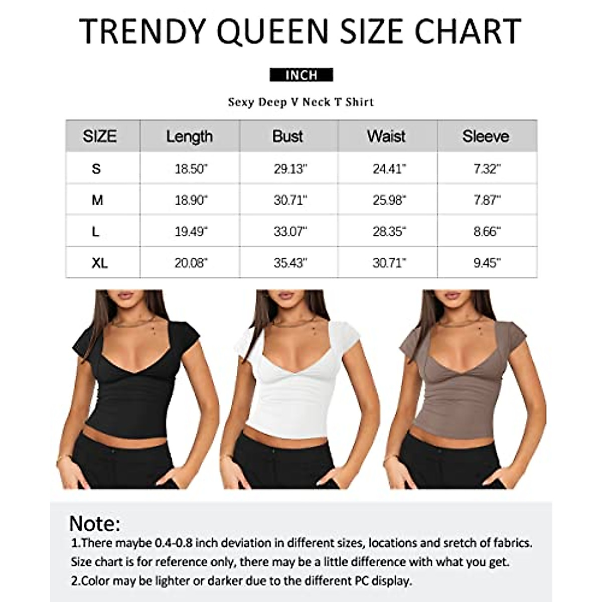 Trendy Queen Women's Sexy Deep V Neck Backless Tops Short Sleeve T-Shirts Trendy Crop Tops Y2K Summer Clothes Bustier Corset Cami 2023 Light Green