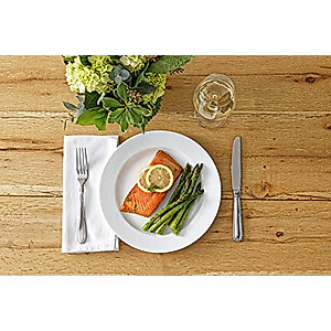 Fortessa Caviar 18/10 Stainless Steel Flatware, 5 Piece Place Setting, Service for 1