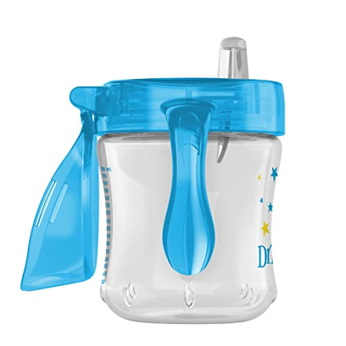 Dr. Brown's Polypropylene (PP) Transition Sippy Cup with Soft Spout - Blue - 6oz - 6m+