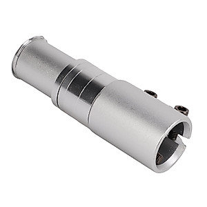 Dilwe Bike Stem Riser Adaptor, Aluminum Alloy Fork Stem Extender Up Adapter Suitable for Outdoor Mountain Road Bikes