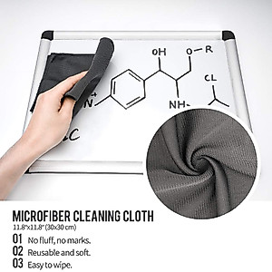 loukin Non-Toxic Whiteboard Cleaner, 8.5oz Dry Erase Board Cleaner, Low-Odor Whiteboard Cleaning Spray with Cloth, Removes Stubborn Marks from Whiteboards