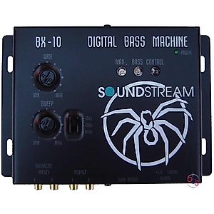 Soundstream BX-10 Digital Bass Reconstruction Processor with Remote,Black