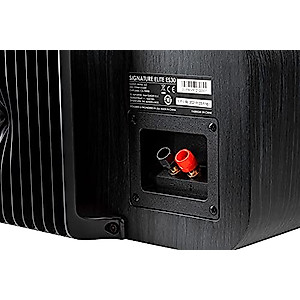 Polk Signature Elite ES30 Center Channel Speaker - Hi-Res Audio Certified and Dolby Atmos & DTS:X Compatible, 1" Tweeter & Two 5.25" Woofers, Dual Power Port for Effortless Bass, Stunning Black