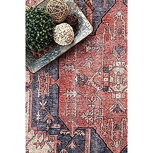 nuLOOM Leslie Persian Area Rug, 4' x 6', Peach