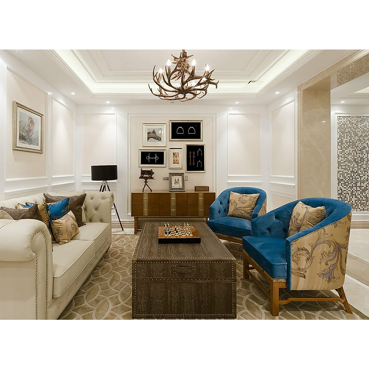 Lamsky E14 LED Filament Candle Shape Light Bulb,E14 European Base Bulb,Daylight 6000K 600LM 60W Equivalent,C35 Clear Glass Torpedo Shape Bullet Top,No-Dimmable (4-Pack)