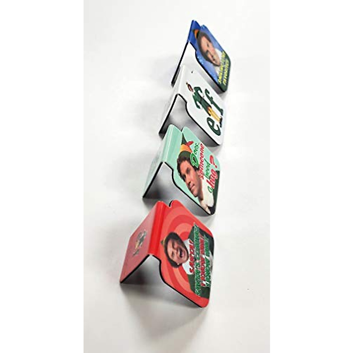 Ata-Boy Elf Bookmark, Elf Movie Magnetic Bookmarks (4 Set) Elf Gifts & Merchandise…