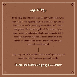 18.21 Man Made Original Absolute Mahogany 3-in-1 Body Wash, Shampoo, & Conditioner for Men, All Hair & Skin Types, Strengthens and Moisturizes in a Manly Aroma, 18 oz