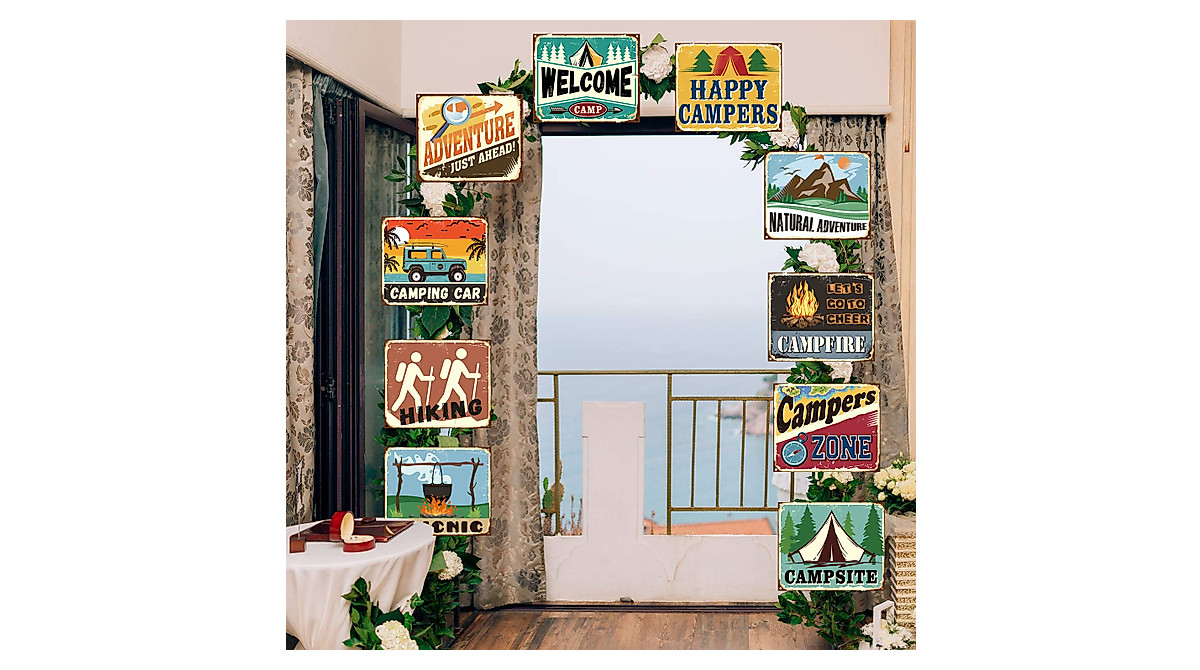 Camping Party Decorations - Fun & Vibrant Supplies