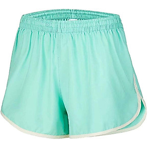 Sdeycui Women's Shorts Casual Summer Yoga Workout Shorts Loose Comfy Drawstring Jogging Shorts for Women with Pockets(Green, L)