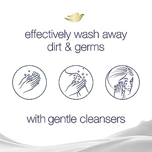 Dove Beauty Bar Gentle Skin Cleanser Moisturizing for Gentle Soft Skin Care Original Made With 1/4 Moisturizing Cream, 3.75 Ounce (Pack of 14)