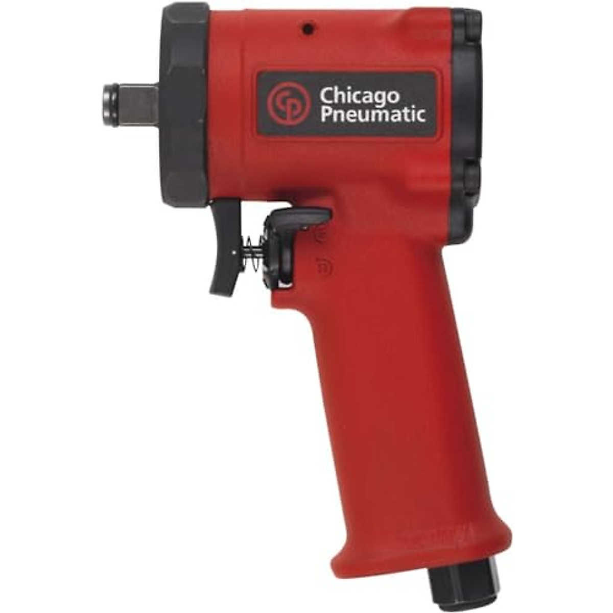 Chicago Pneumatic CP7732 1/2 Inch Air Impact Wrench, Steel Front Cover, Aluminum Body, Jumbo Hammer, One-Hand Operation, Max Torque Output 450 ft-lbs / 610 Nm, 9000 RPM
