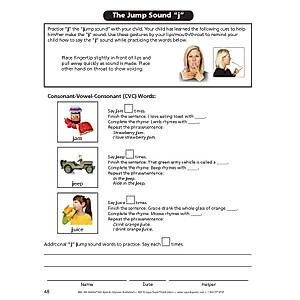 Super Duper Publications | Webber® Big Apraxia Carryover Worksheets | Educational Resource for Children