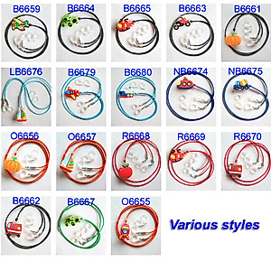 BTE Hearing Aids Protection & Security Clip Anti-Lost Cord Portable Hang Rope for Kid Child Teenager (B6679)