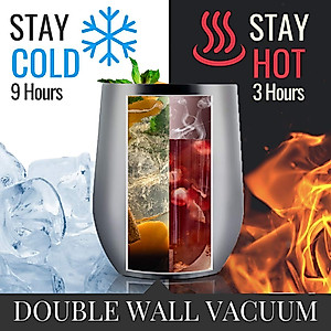 Onebttl Teacher Appreciation Gifts 12oz Wine Tumbler with Lid for Christmas, Appreciation Day, End of Term from Student - Music, Piano Teacher