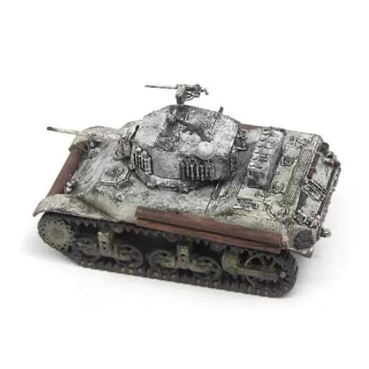 FloZ for S-Model US M5A1 Stuart Light Tank Snow Coating 1/72 Tank Pre-Built Model