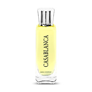 Swiss Arabian Casablanca - Luxury Products From Dubai - Long Lasting And Addictive Personal EDP Spray Fragrance - A Seductive, Signature Aroma - The Luxurious Scent Of Arabia - 3.4 Oz