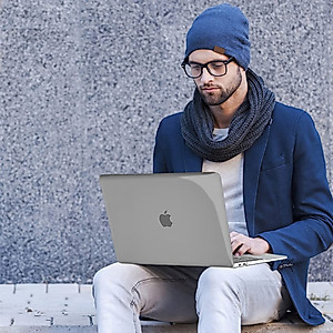 Anban Compatible with MacBook Pro 13 inch Case M2 2022, 2021 2020 2019 2018 2017 M1 A2338 A2251 A2289 A2159 A1989 A1708 A1706 Touch Bar, Clear Plastic Hard Shell Case +Keyboard Cover +Screen Protector