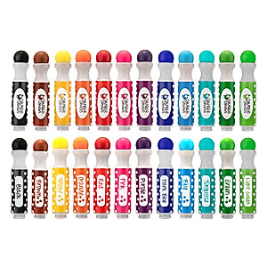 Washable Dot Markers 36 Pack With 118 Activity Sheets For Kids, Gift Set With Toddler Art Activities, Preschool Children Arts Crafts Supplies Kit, Special Holiday Bingo Dabbers Dobbers, Dauber Dawgs