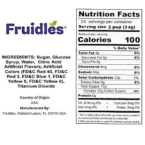 The Dreidel Company Rainbow Twist Lollipop, Mixed Fruit Flavor, Individually Wrapped, 3" Inch Sucker (12-Pack)