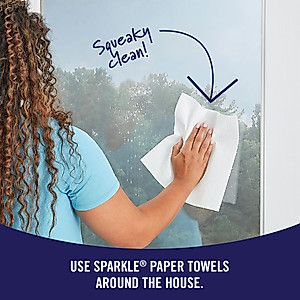 Sparkle® Tear-A-Square® Paper Towels, 2 Double Rolls = 4 Regular Rolls, 2 Count (Pack of 1)