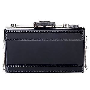 QZUnique Women's PU Film Camera Shaped Snapshot Casual Cross body Shoulder Handbag Purse