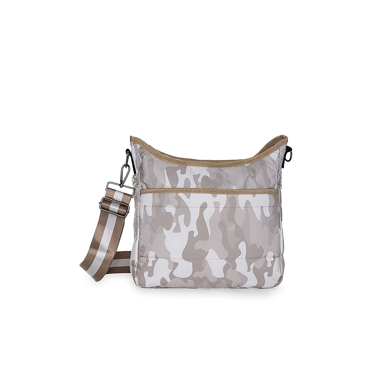 Haute Shore - Perri Crew Puffer Crossbody Bag, Beige Camo