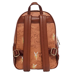 Loungefly Disney Peter Pan Neverland Map Exclusive Mini-Backpack