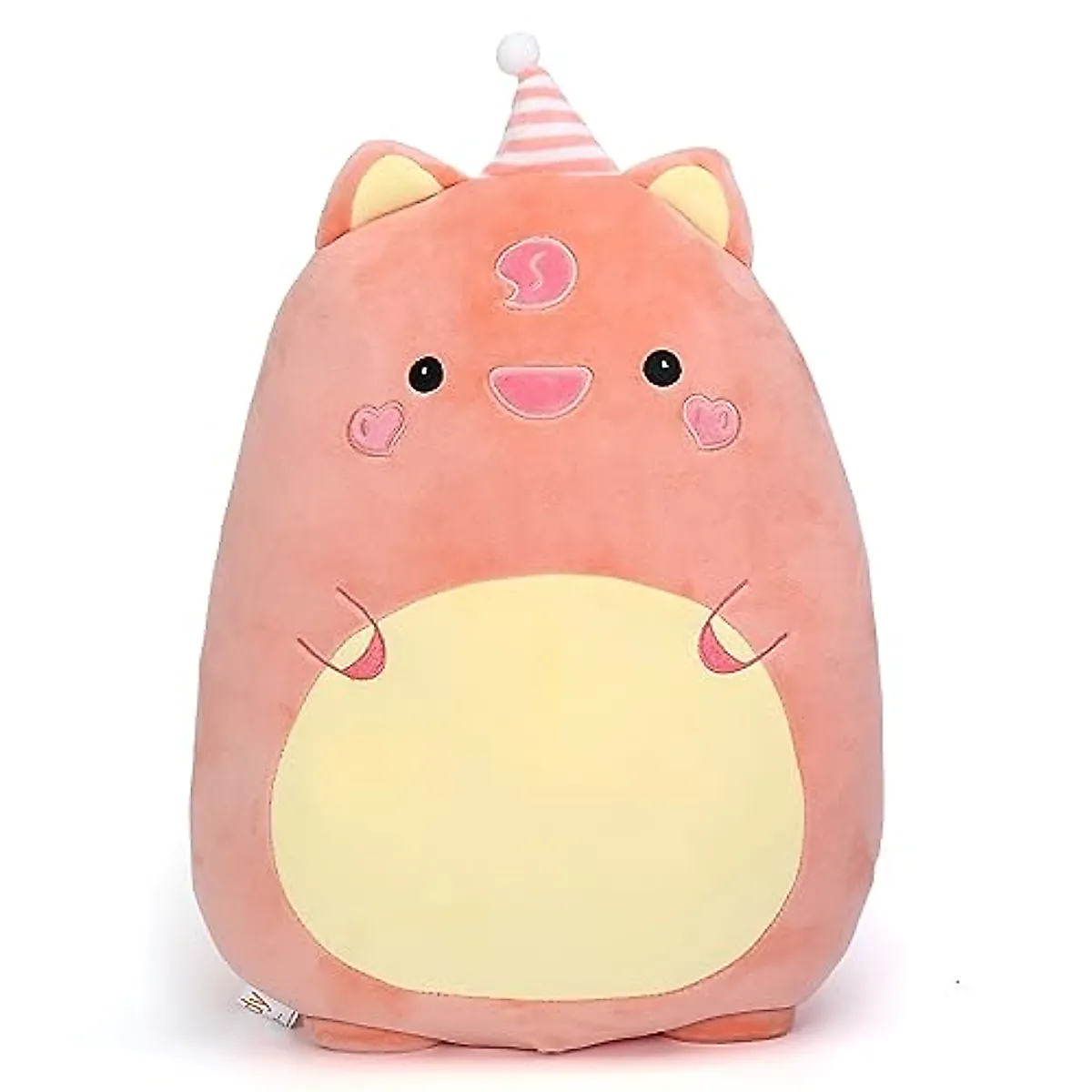 17.7'' Fox Plush Pillow for Girls, Cute Stuffed Animal Hugging Pillow, Soft Plush Toy, Cartoon Sleeping Pillow, Soft Plushie Doll Gifts