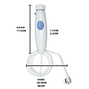 Jamverus Wp-100, Wp-450, Wp-660, Wp-900 Hose/Handle Replacement Kit fits Water Flosser, Tooth Cleaner Dental Floss Fittings, Pack of 1