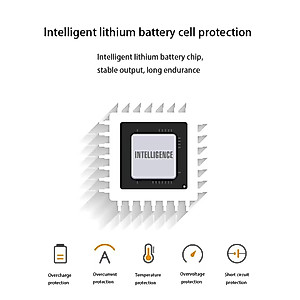 USB 9V Rechargeable Battery, USB Quick Charge in 1.5 Hours, High Capacity 1200mAh Square Lithium Batteries with Type C Port Cable (2-Packs)