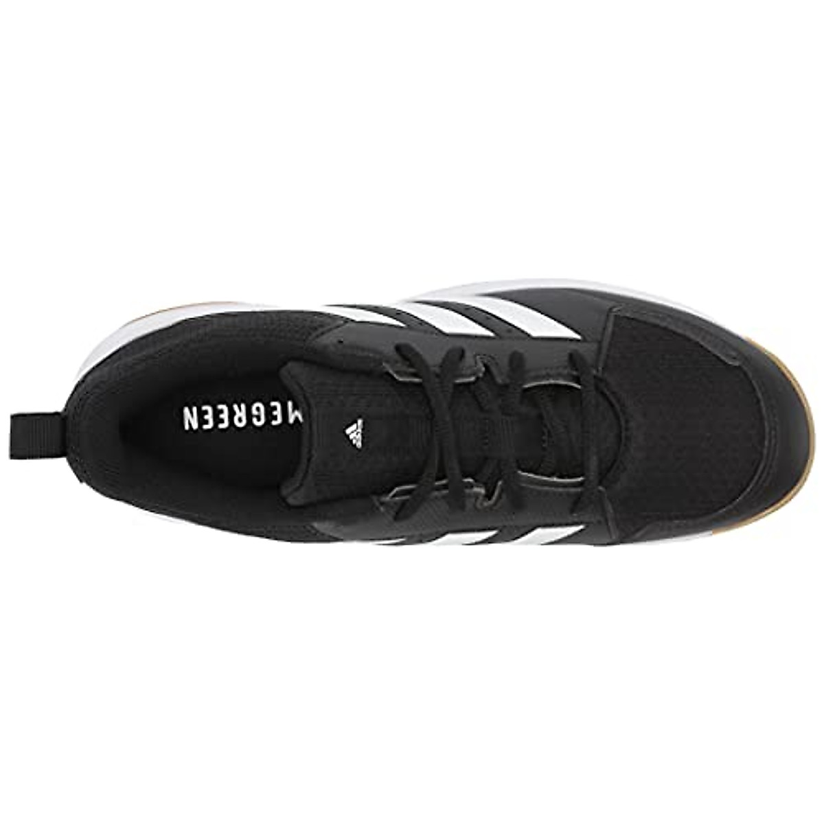 adidas Women's Ligra 7 Track and Field Shoe, Black/White/Black, 8