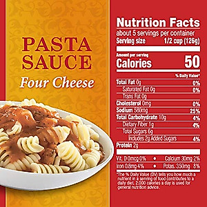 Hunt's Four Cheese Spaghetti Sauce, 24 Ounce