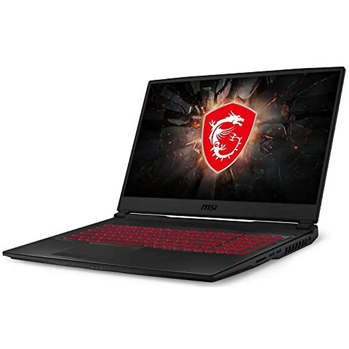 MSI GL75 9SEK-056 17.3" FHD 120Hz Gaming Laptop, Intel Core i7-9750H, NVIDIA RTX 2060, 16GB, 512GB Nvme SSD, Win 10