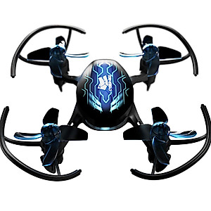 ThrillMotion Cyber-Rex Mini RC Drone Kit for Kid Beginners and Adults, 2 Speed Level, 360 Flip, One Push Start, Altitude Control, 2 Modes Quadcopter for Beginners