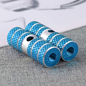 Mountain Bike Pegs Aluminum Alloy Shelf pins Foot pegs Anti-Skid Foot Road Bike Pegs for Bike Bicycle 2 Pair