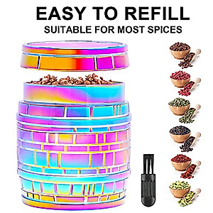 Grinder 2.5 Inch Herb Grinder Rainbow