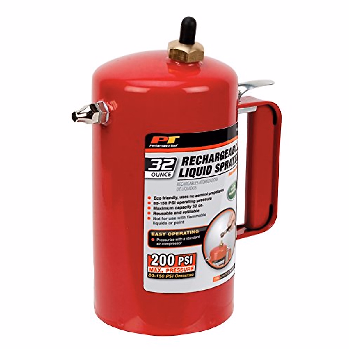 Performance Tool M715 Eco-Friendly Non-Aerosol Reusable Liquid Sprayer