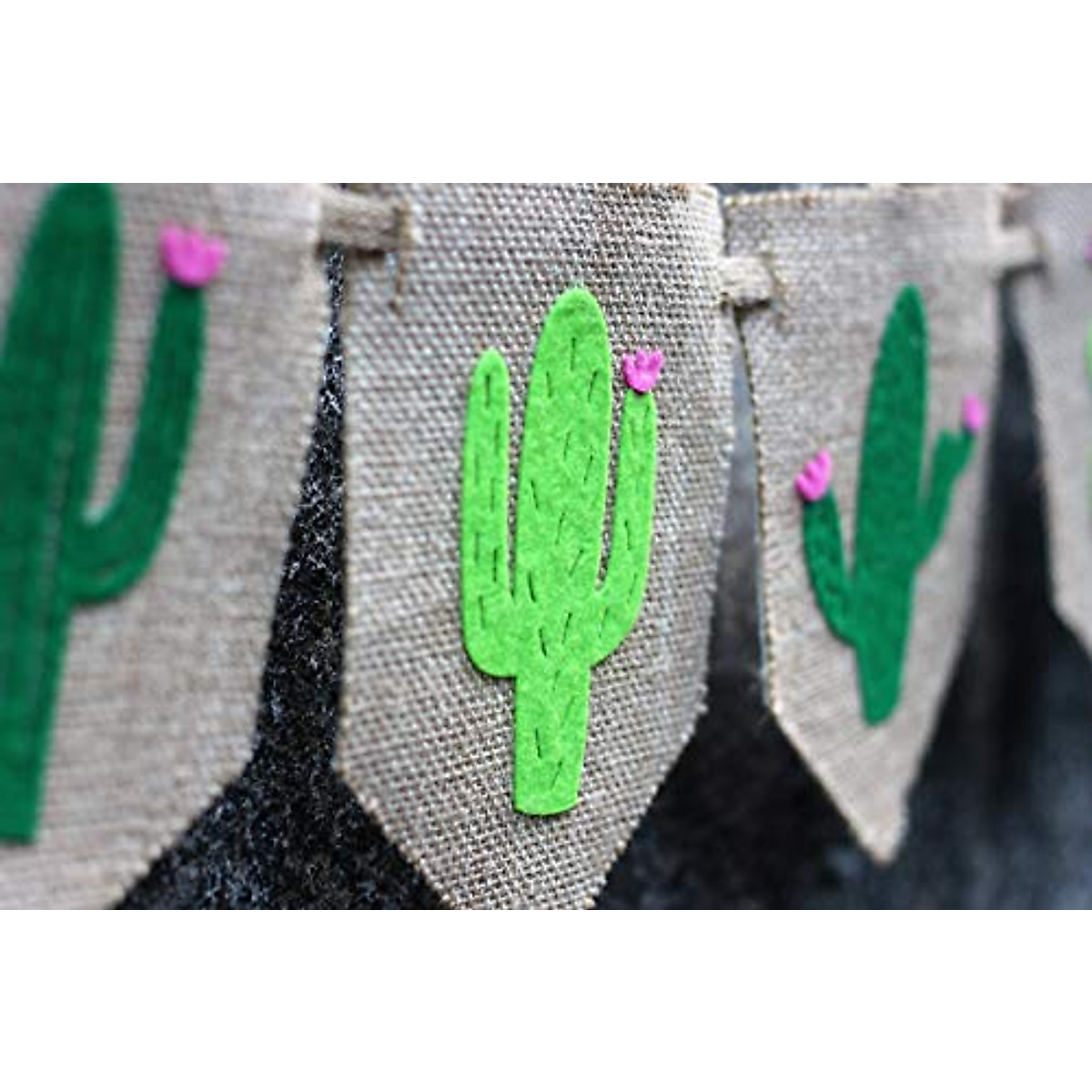 Cactus Party Supplies | Cactus Decor | Taco Party | Burlap Fiesta Party | Birthday Decorations | Cactus Wall décor | Cactus Banner | Nursery décor| Mexican Theme Banner | Fiesta Cactus Sombrero Salsa