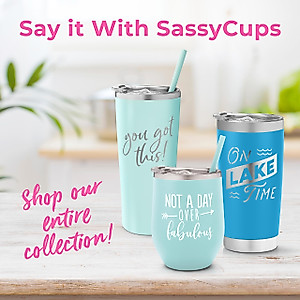 You Got This Tumbler - Personalized Vacuum Insulated Stainless Steel Tumbler with Lid and Straw - New Job Travel Tumbler - Promotion for Coworker - Going Away Gift - Moving Gift - Graduation Gift