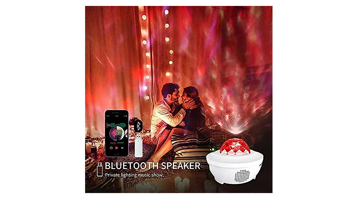 Galaxy Projector for Bedroom - 3 in 1 Starry Night Light with Bluetooth