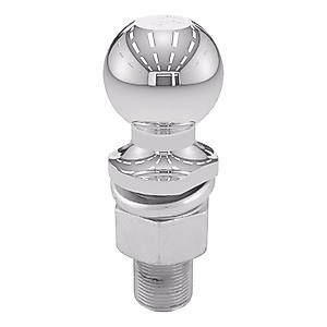 CURT 40022 Chrome Trailer Hitch Ball, 6,000 lbs, 2-5/16-Inch Diameter, 1-1/4 x 3-Inch Shank