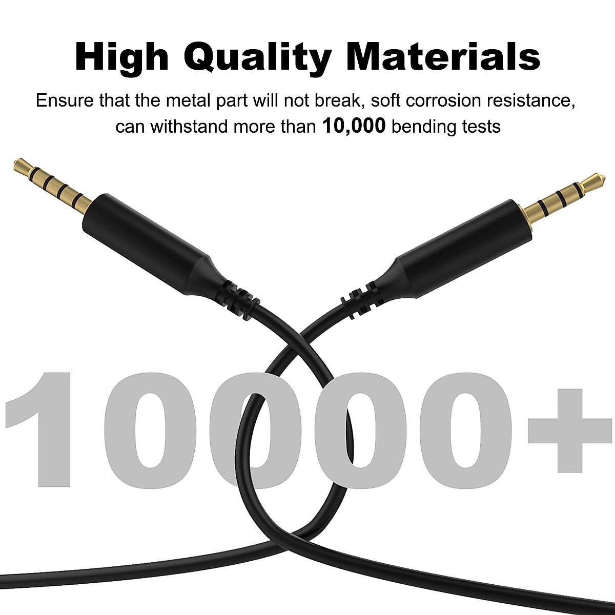 Replacement A10 Cable A40 Cord Compatible with Astro A10 A40 A30 A50 Gaming Headset Talkback Cord Fit with Xbox One PS4 Smartphone MixAmp and PC Gaming
