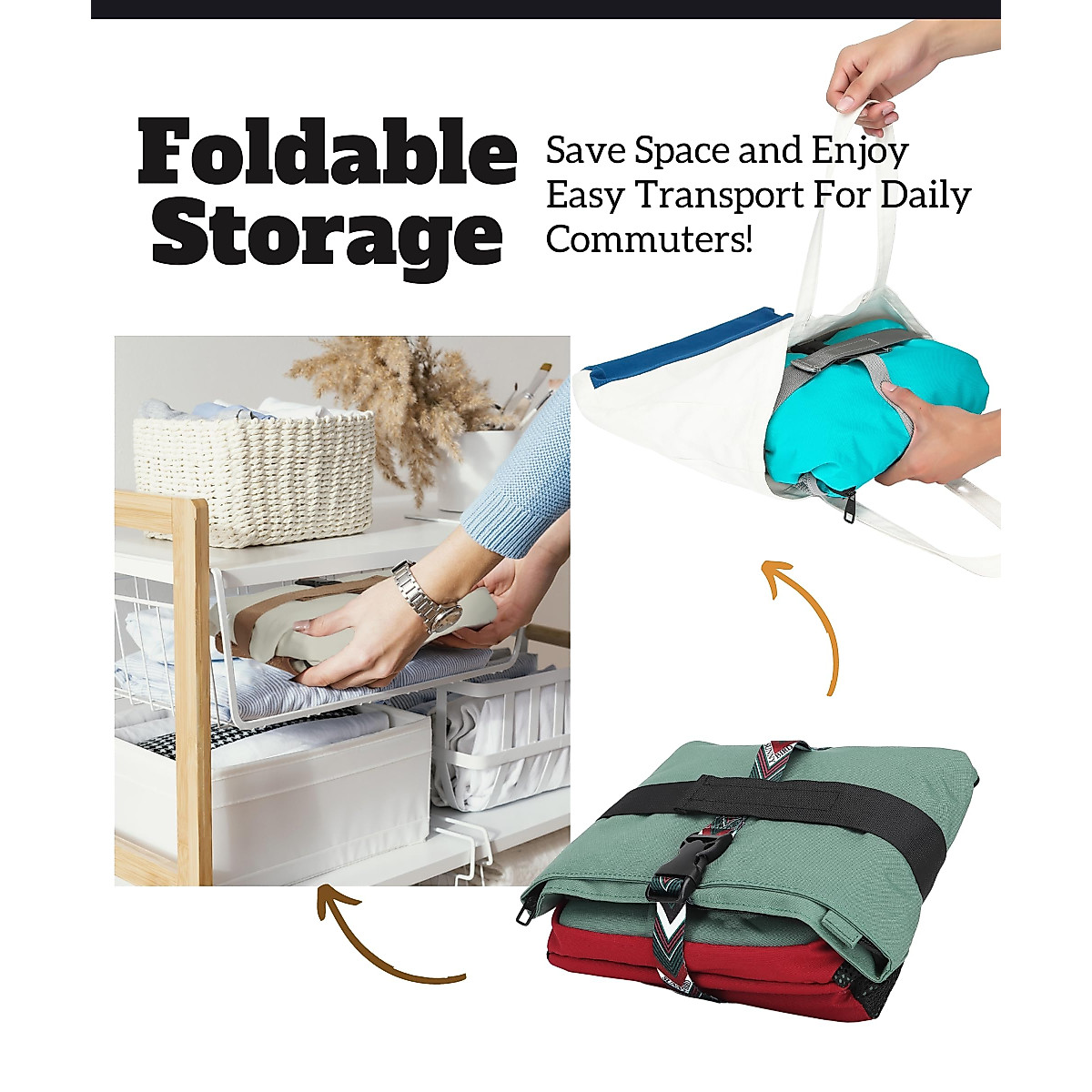 SUNNY BIRD Dual Compartment Lunch Bag Insulated Lunch Box for Women and Men (Green with boho strap)