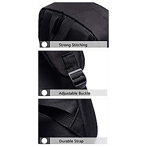 Waroost Ghostbusters Canvas Daypack Waterproof Bookbag-Lightweight Knapsack Classic Durable Bagpack for Travel