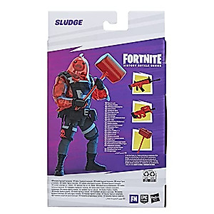 FORTNITE Victory Royale Series Sludge Collectible Action Figure with Accessories, 8+ Years, 6-inch