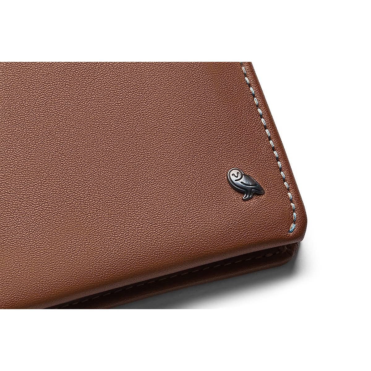 Bellroy Coin Wallet (Slim Coin Wallet, Bifold Leather Design, Holds 4-8 Cards, Magnetic Closure Coin Pouch) - Hazelnut