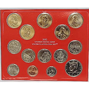 2012 United States Mint Uncirculated Coin Set (U12) in Original Government Packaging